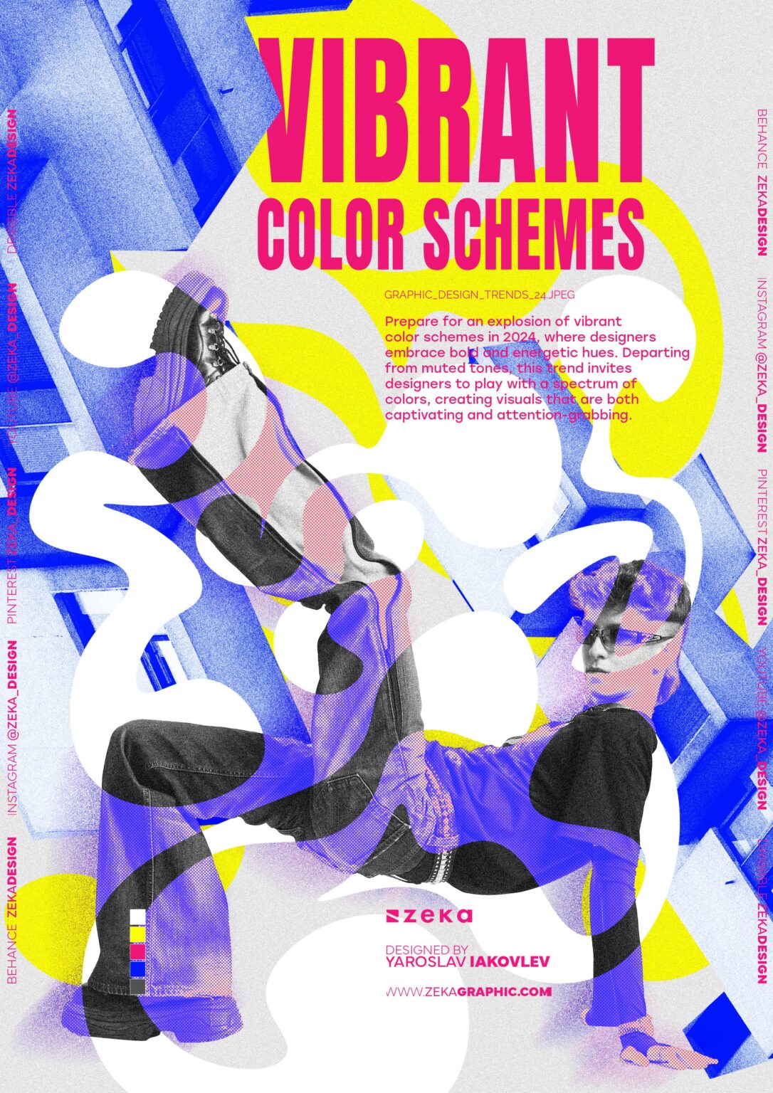 12 Graphic Design Trends 2024 - Zeka Design