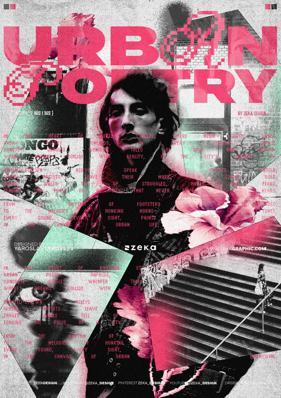 July Poster Design Series (Part 1) by Zeka Design - Zeka Design