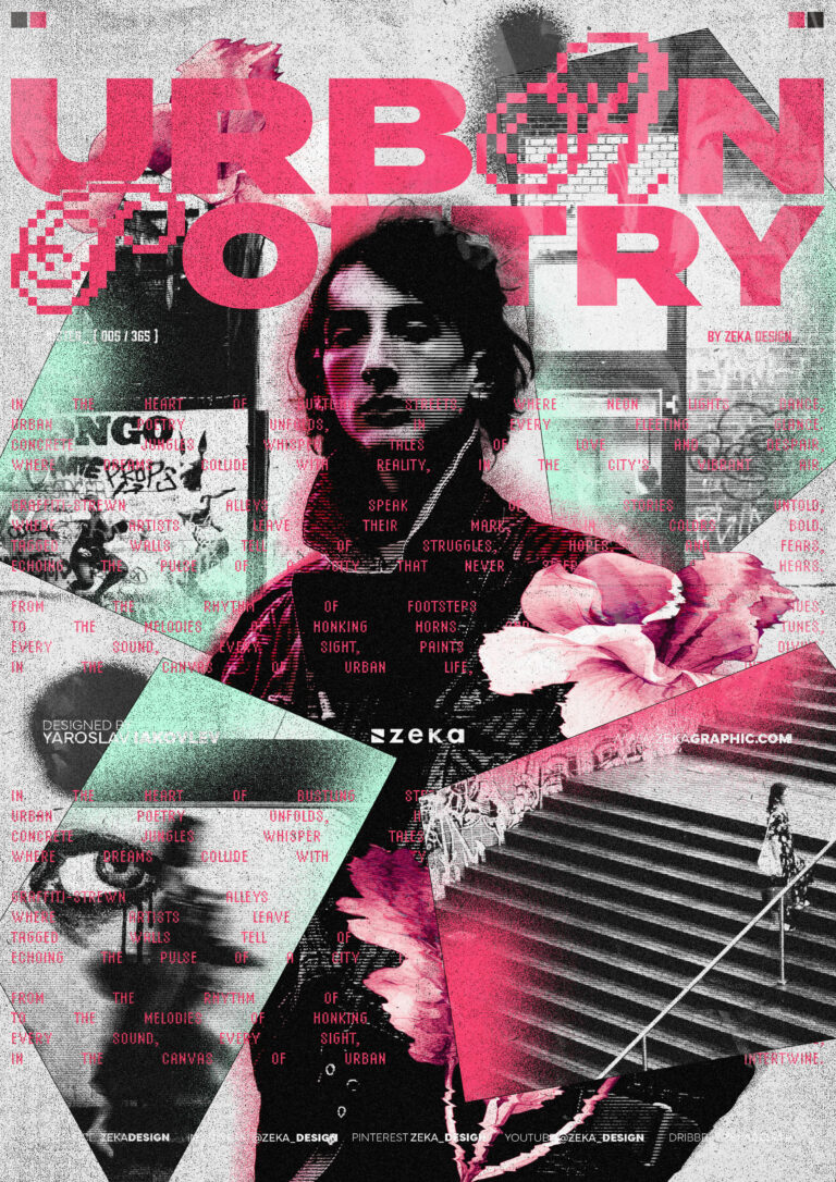 July Poster Design Series (Part 1) by Zeka Design - Zeka Design