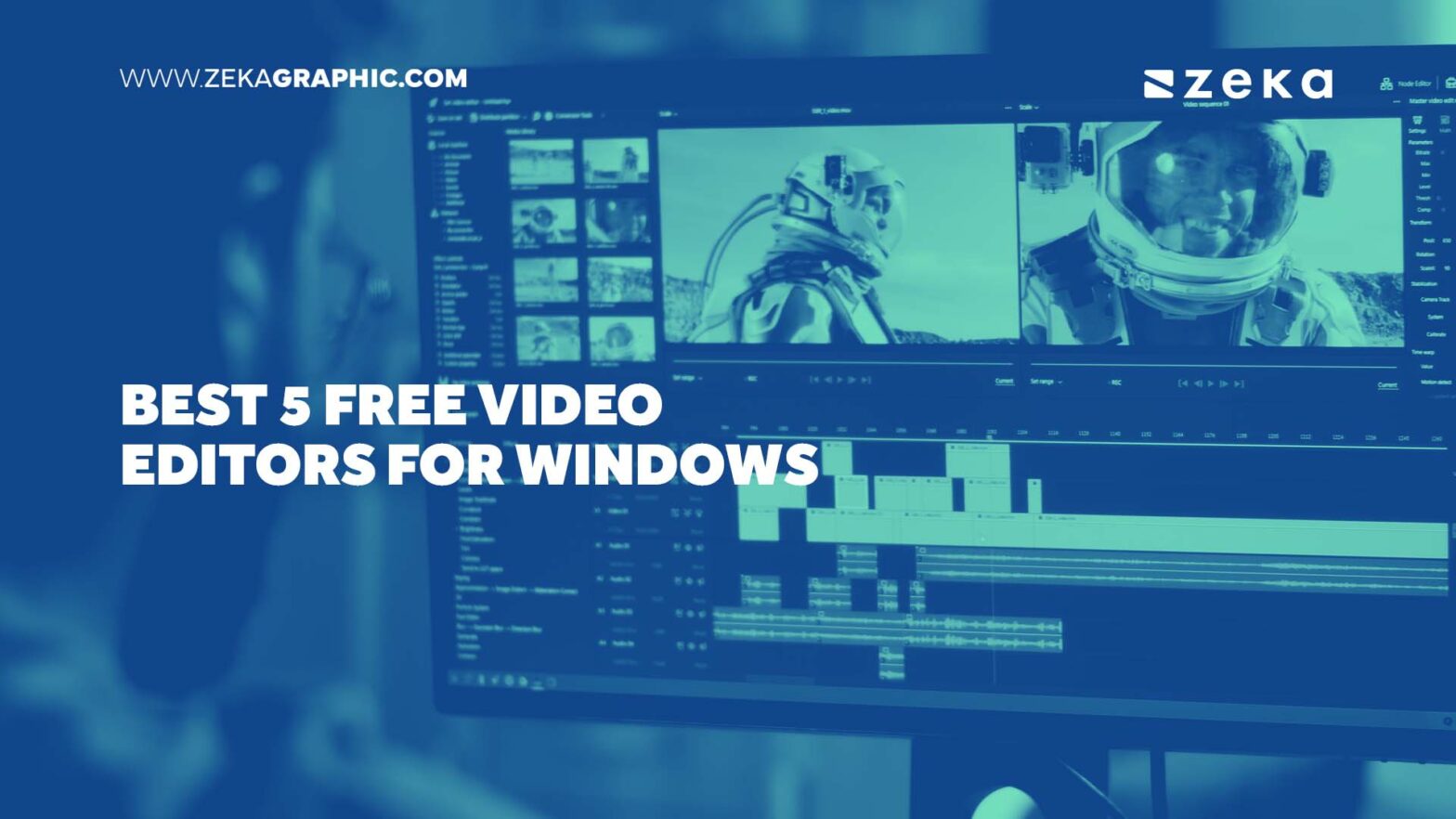 Best 5 Free Video Editors for Windows - Zeka Design