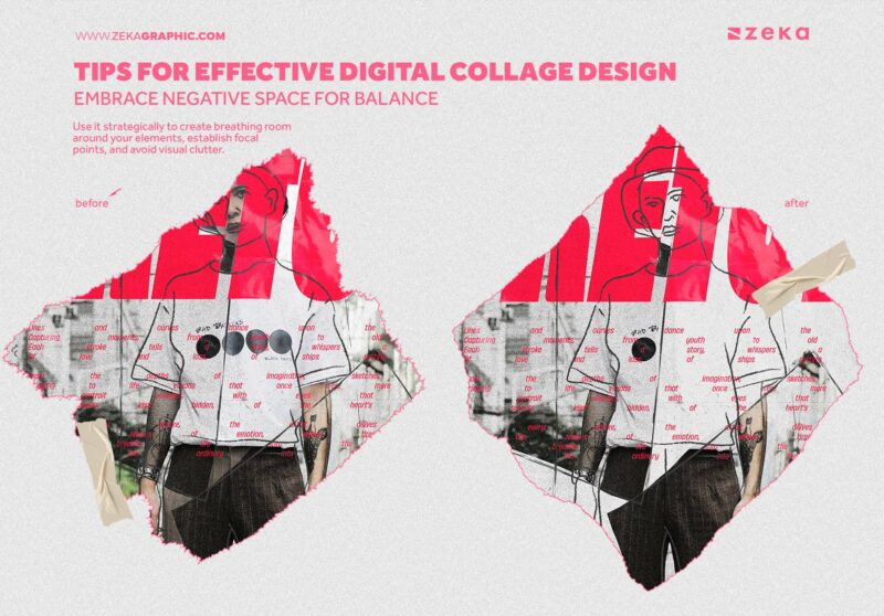 Digital Collage in Graphic Design (Guide + Tutorial) - Zeka Design