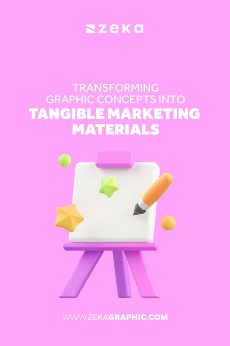 Transforming Graphic Concepts into Tangible Marketing Materials - Zeka ...