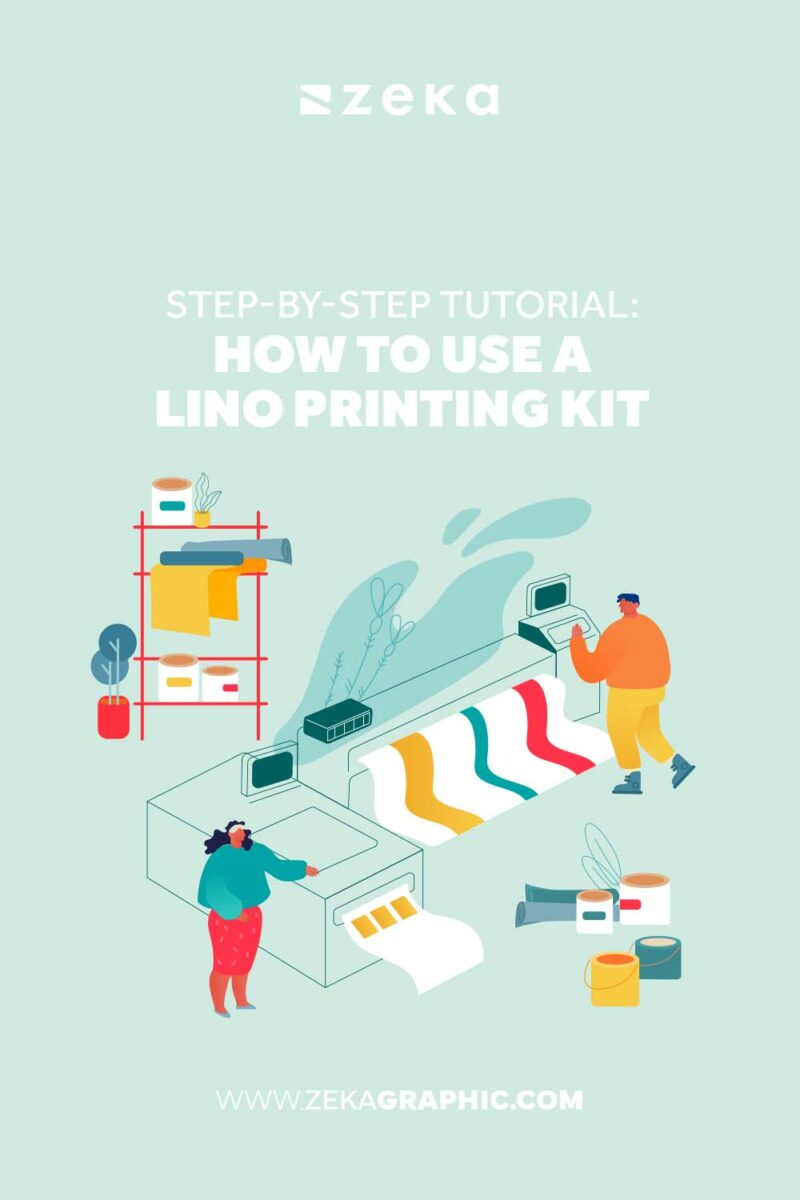 Step-by-Step Tutorial: How to Use a Lino Printing Kit - Zeka Design
