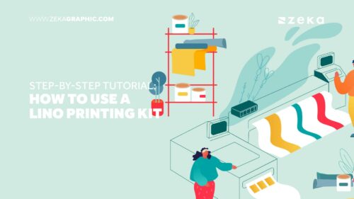 Step-by-Step Tutorial: How to Use a Lino Printing Kit - Zeka Design