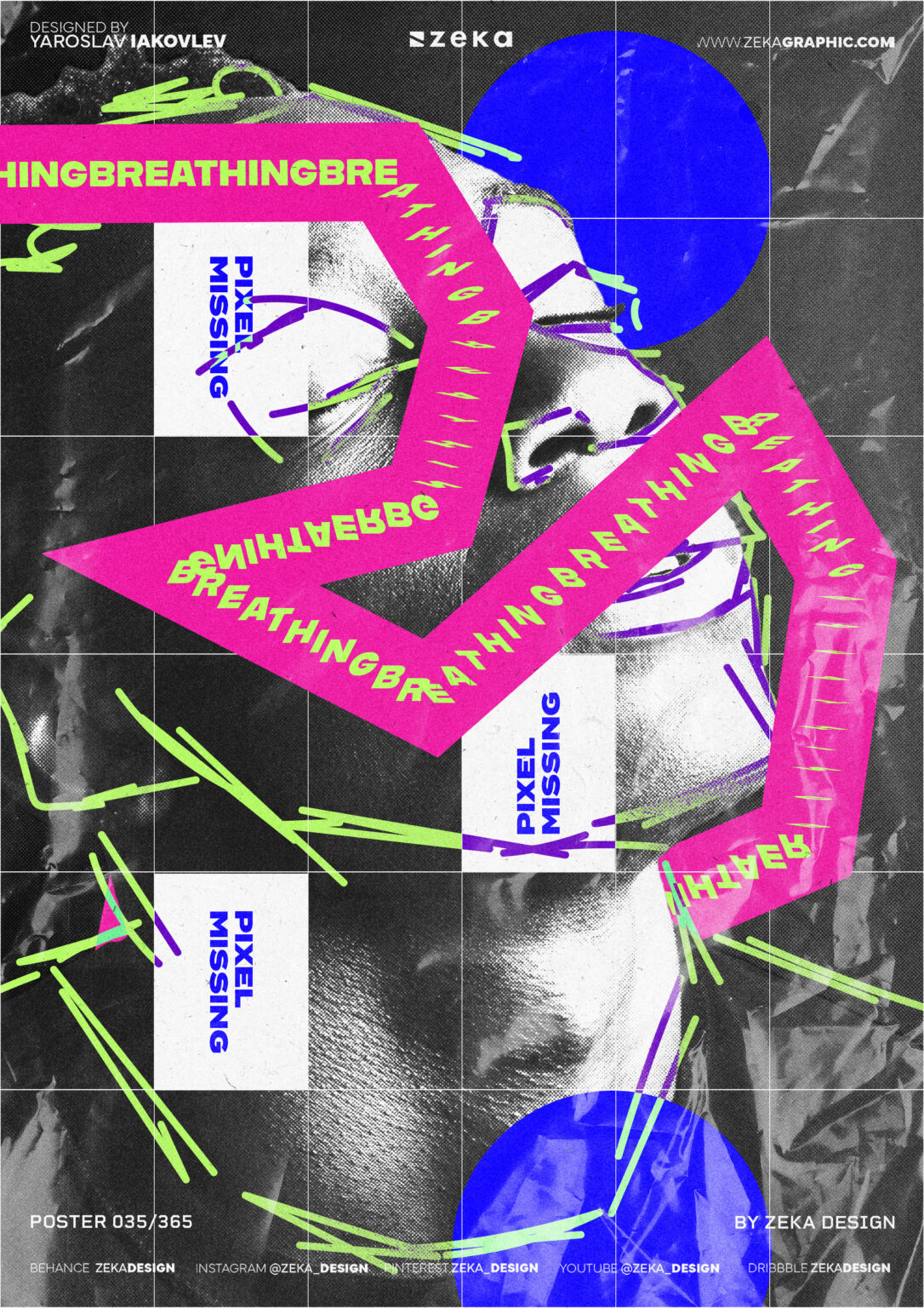 Poster Design Series 2025 (32-37) by Zeka Design - Zeka Design