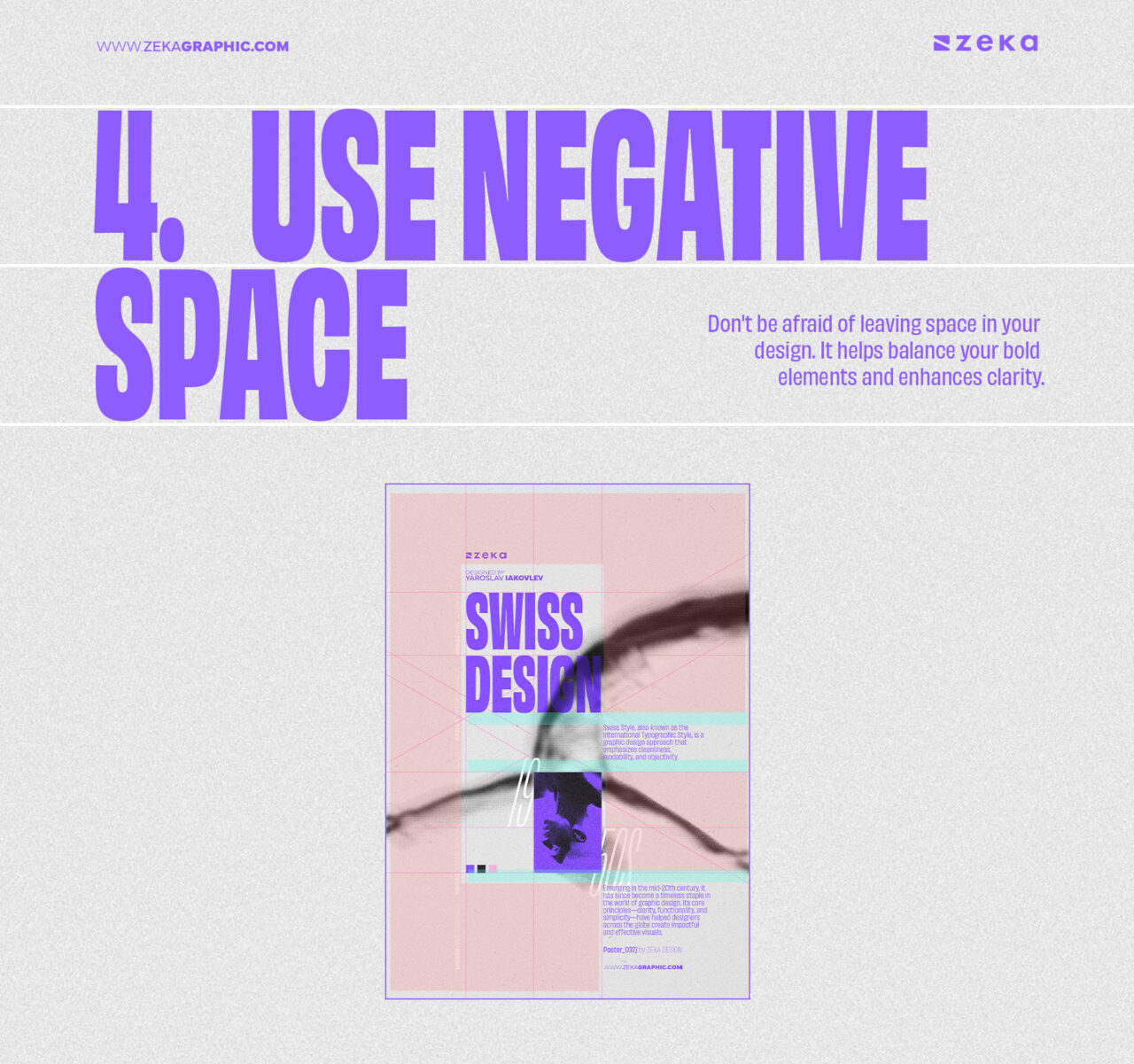 Swiss Style in Graphic Design - Zeka Design