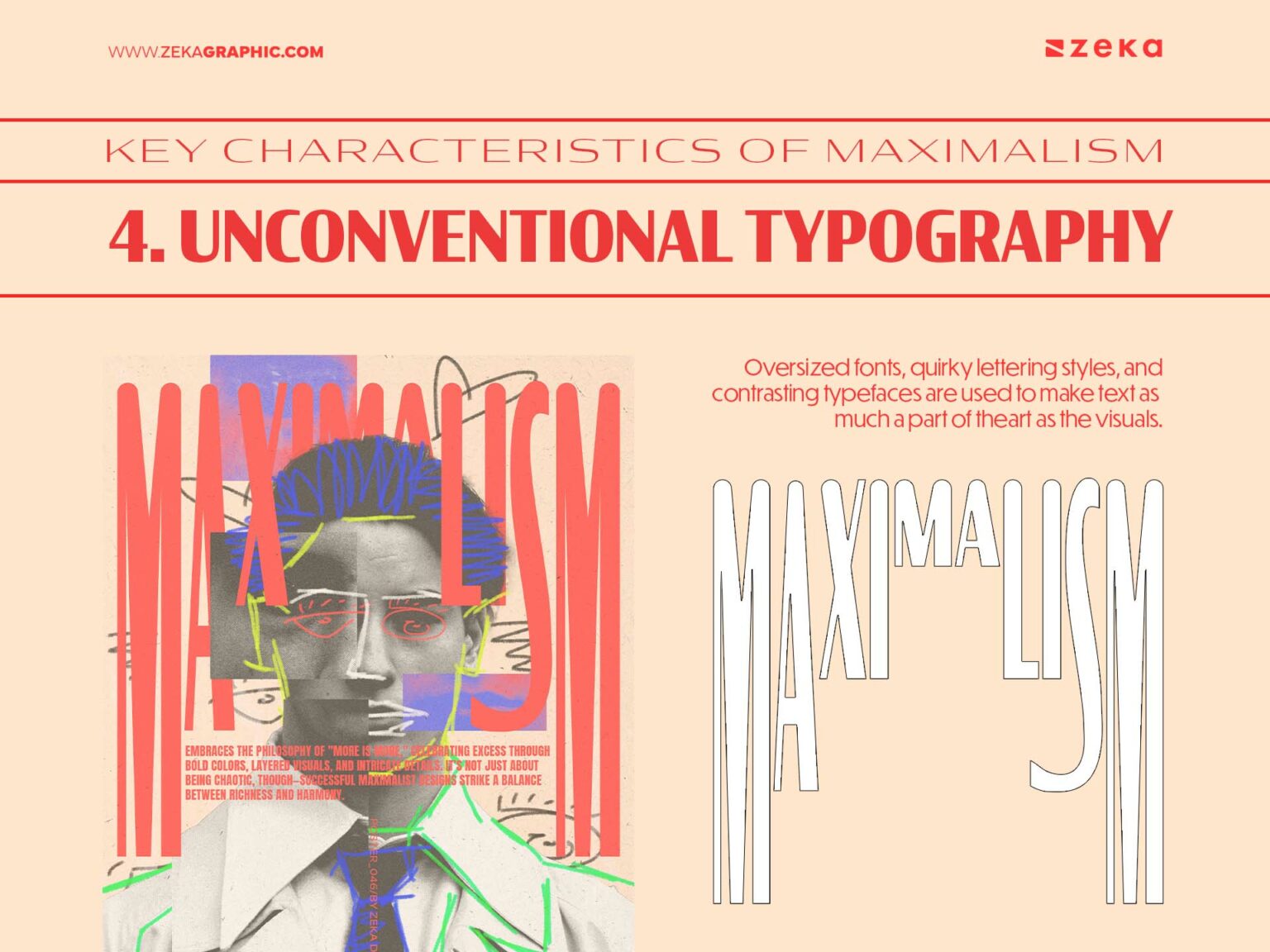 Maximalism in Graphic Design (Complete Guide) - Zeka Design