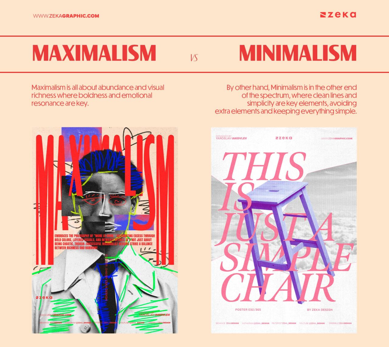 Maximalism in Graphic Design (Complete Guide) - Zeka Design