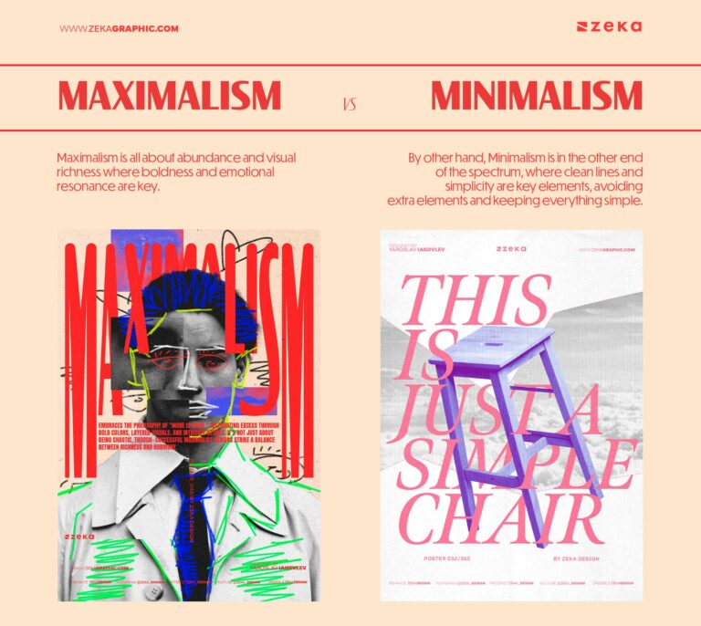 Maximalism in Graphic Design (Complete Guide) - Zeka Design