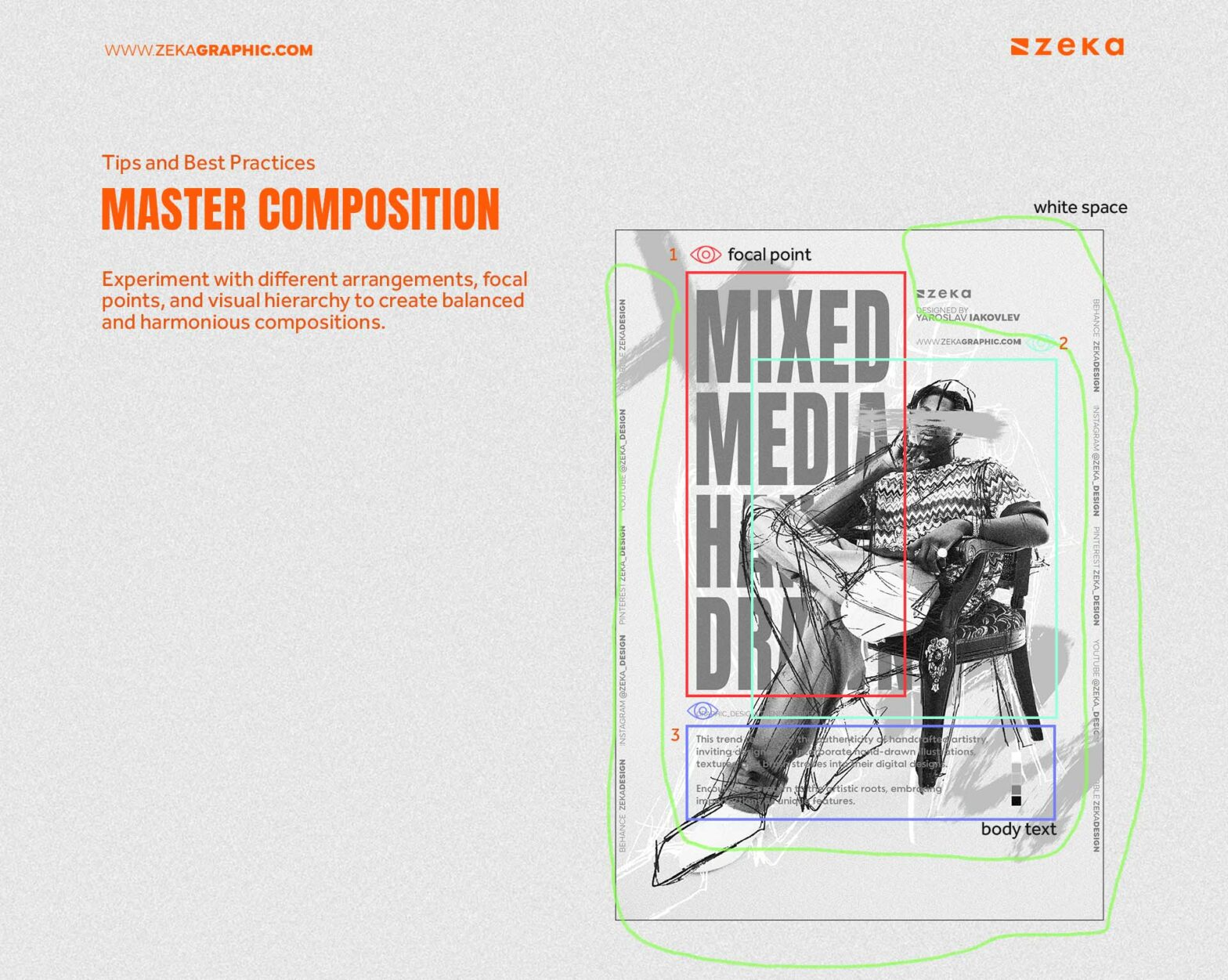 Mixed Media in Graphic Design (Complete Guide) - Zeka Design