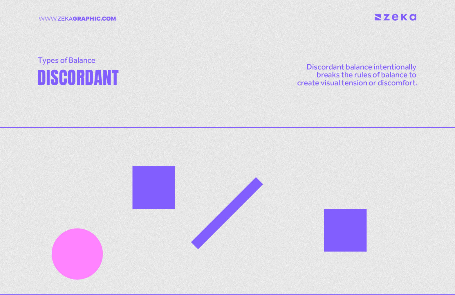 How To Use Balance in Graphic Design - Zeka Design
