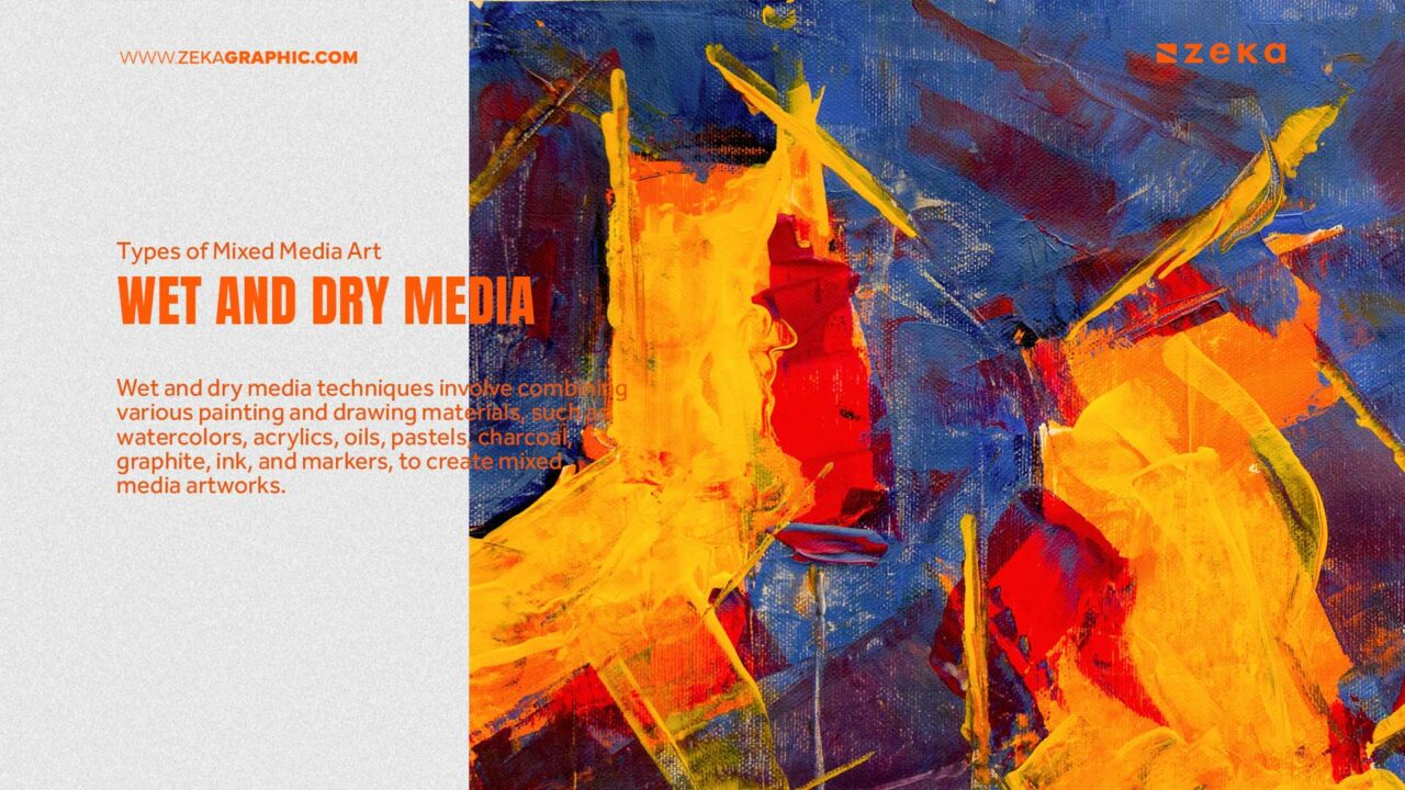 Mixed Media in Graphic Design (Complete Guide) - Zeka Design