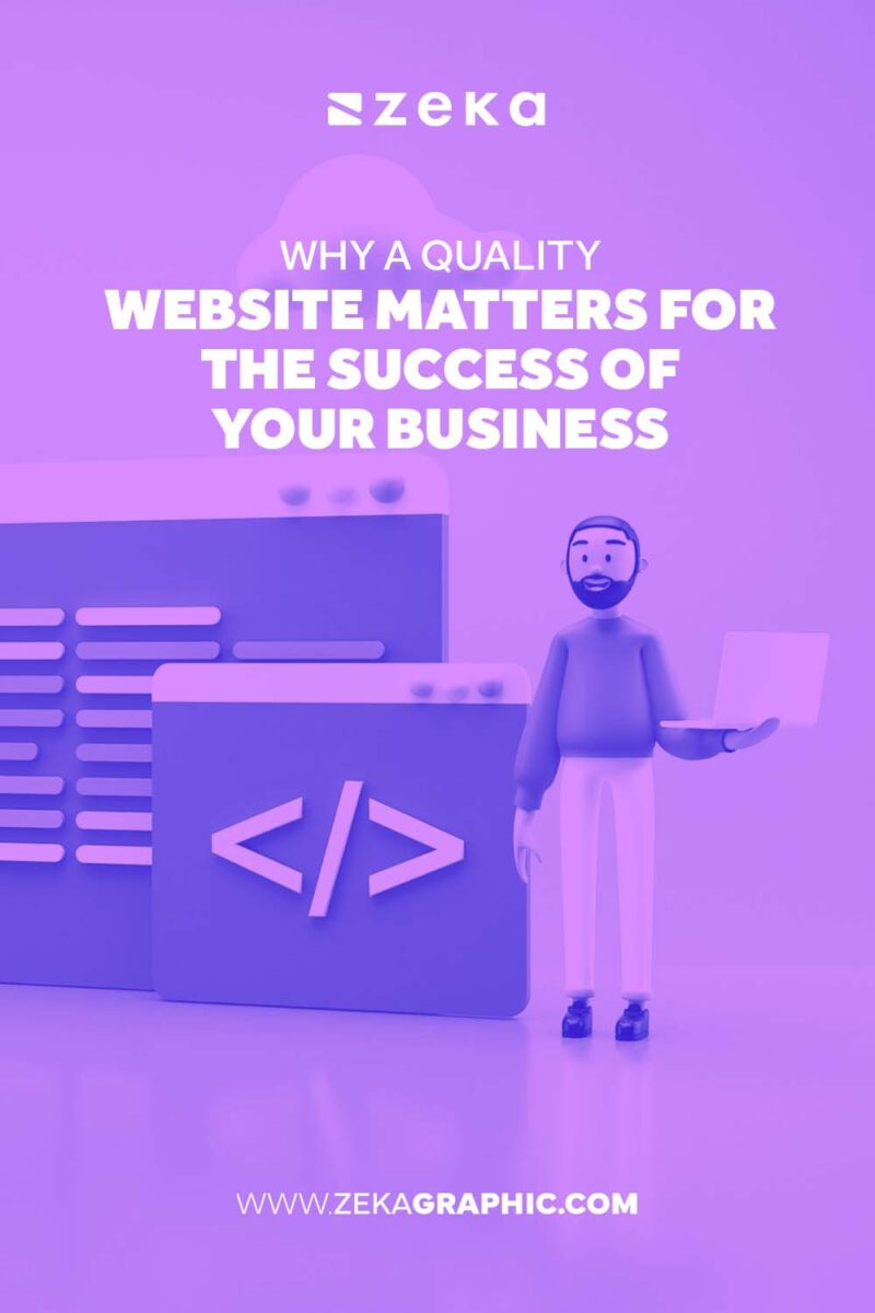 Why a Quality Website Matters for the Success of Your Business - Zeka ...