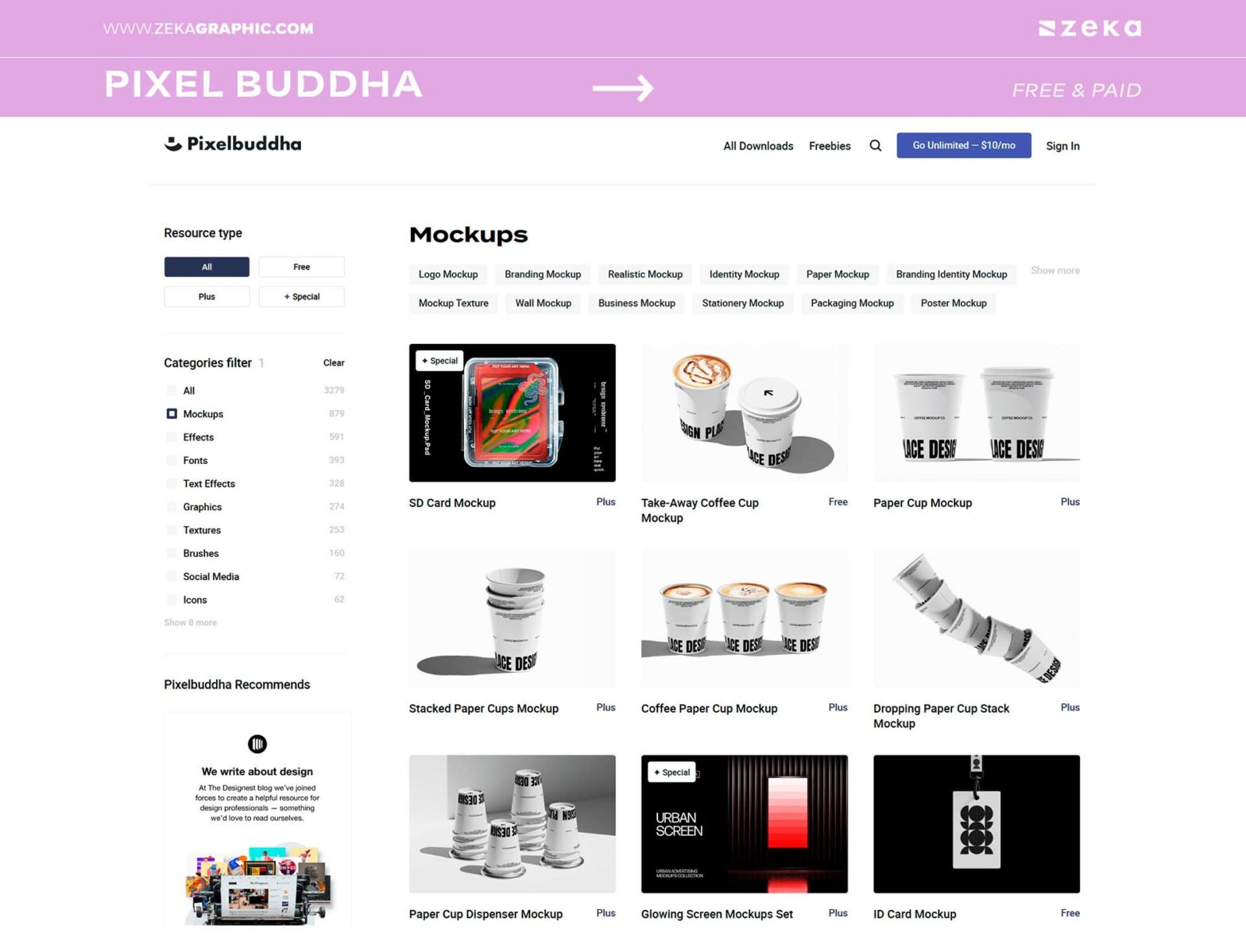 14 Best Mockup Websites for Graphic Designers - Zeka Design