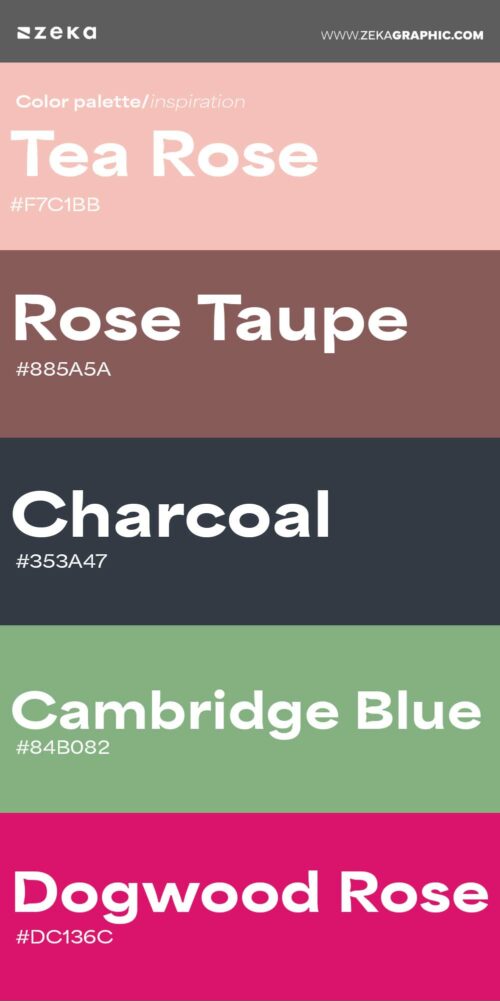 30 Creative Color Palette Ideas for Graphic Designers - Zeka Design