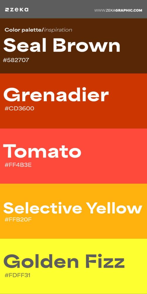 30 Creative Color Palette Ideas for Graphic Designers - Zeka Design