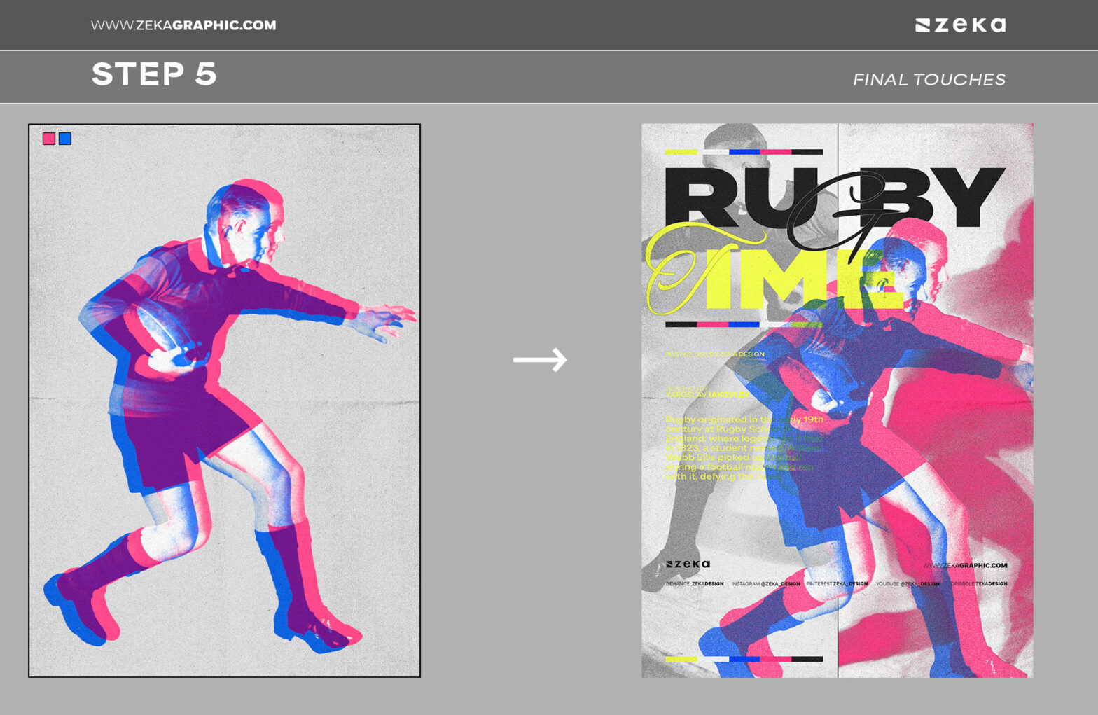 Vintage Risograph Effect: Photoshop Tutorial - Zeka Design