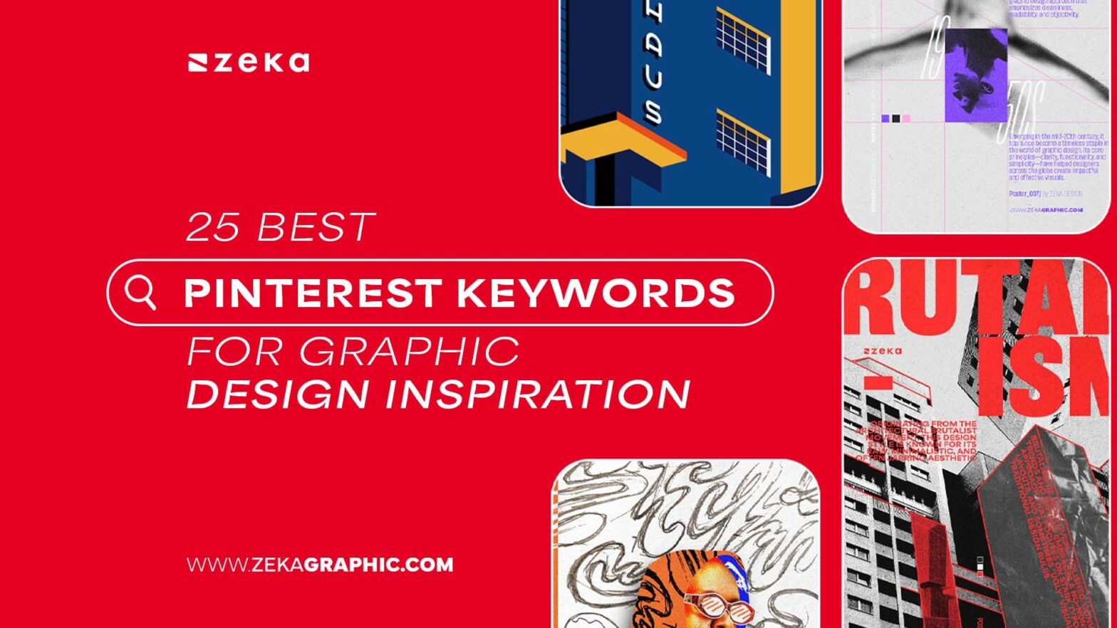 25 Best Pinterest Keywords For Graphic Design Inspiration - Zeka Design