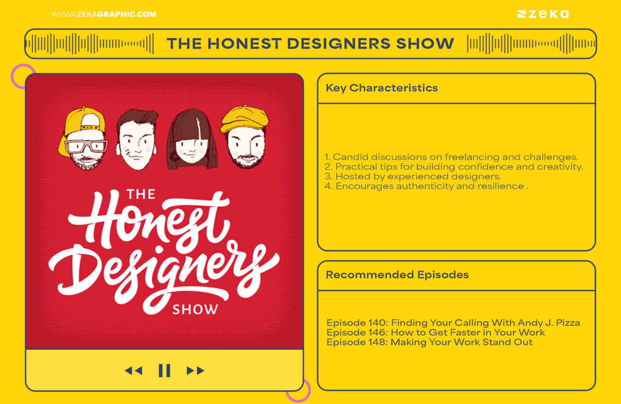 Top 7 Graphic Design Podcasts for Creative Inspiration - Zeka Design