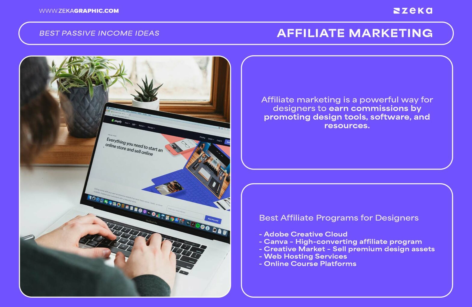 10 Best Passive Income Ideas for Graphic Designers - Zeka Design