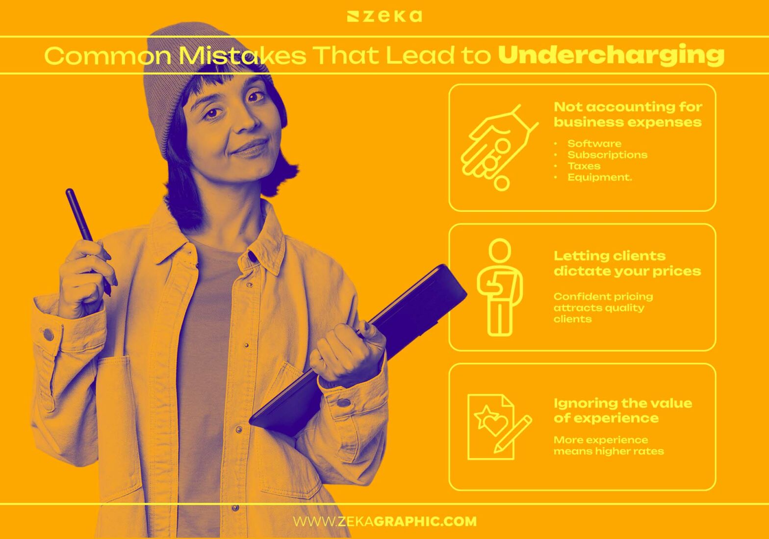 How to Price Your Graphic Design Work as Freelancer - Zeka Design
