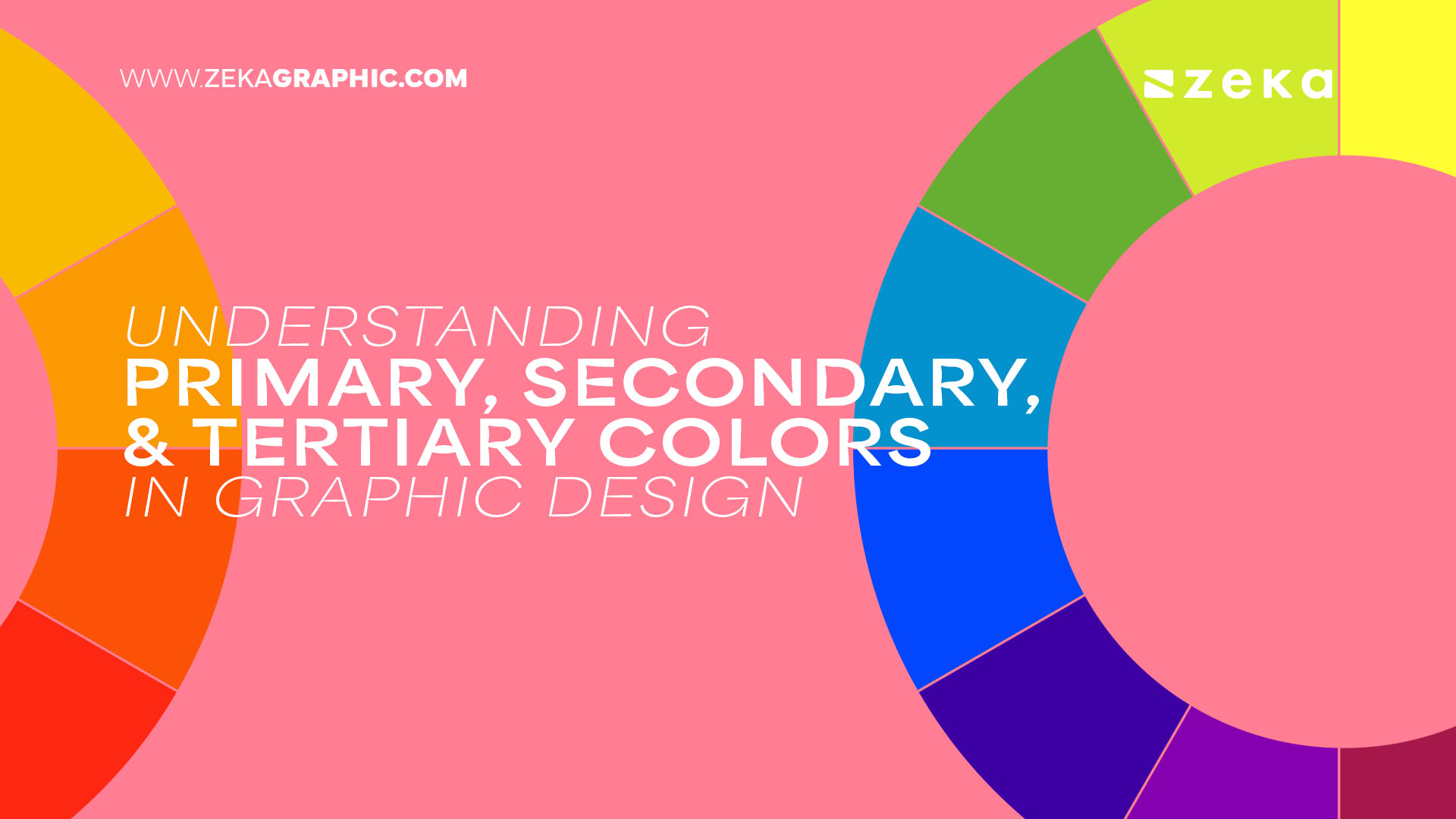 Understanding Primary, Secondary, and Tertiary Colors - A Guide for Graphic Designers - Zeka Design