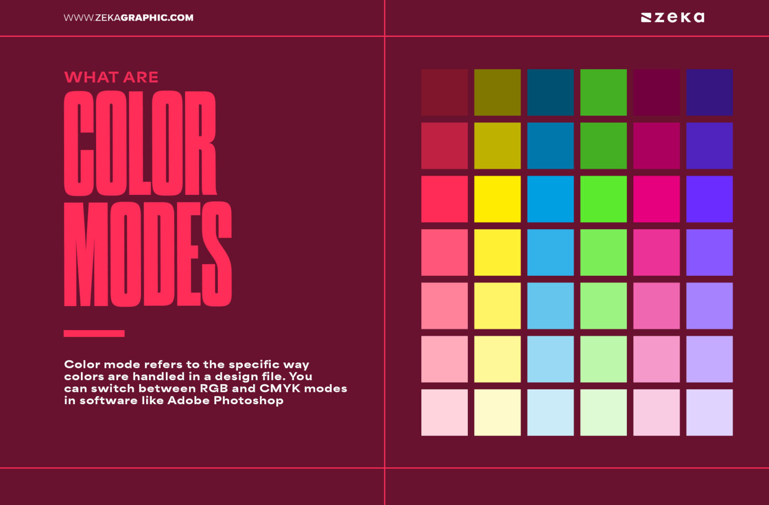 CMYK vs. RGB: Everything Designers Need to Know About Color Modes ...
