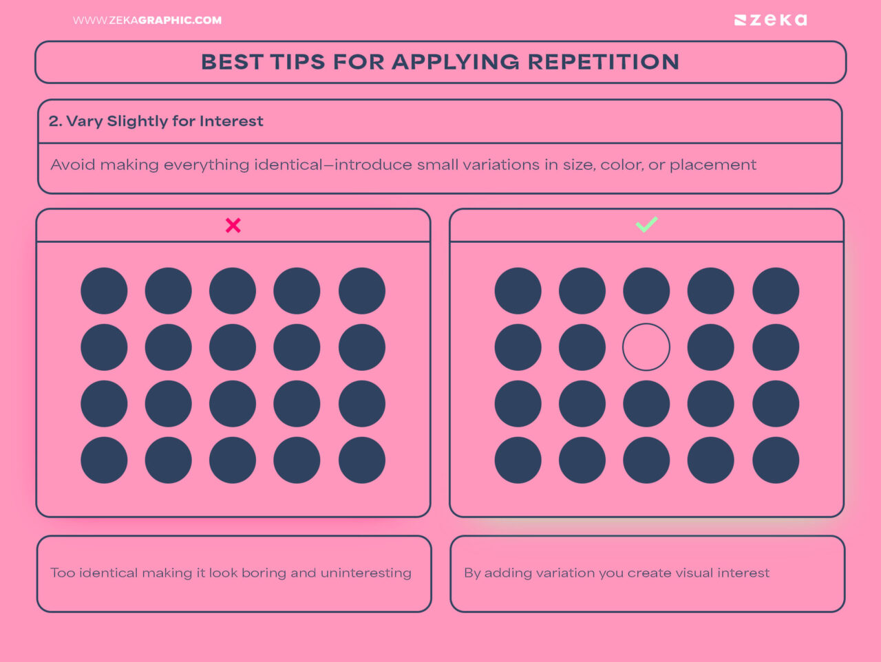 The Power of Repetition in Graphic Design (Complete Guide) - Zeka Design