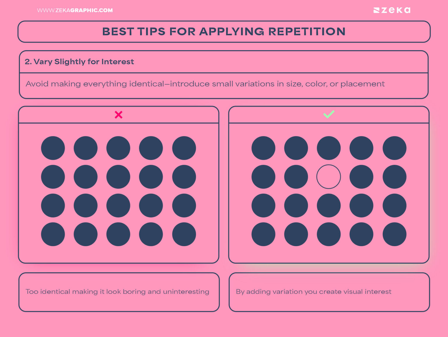 The Power of Repetition in Graphic Design (Complete Guide) - Zeka Design