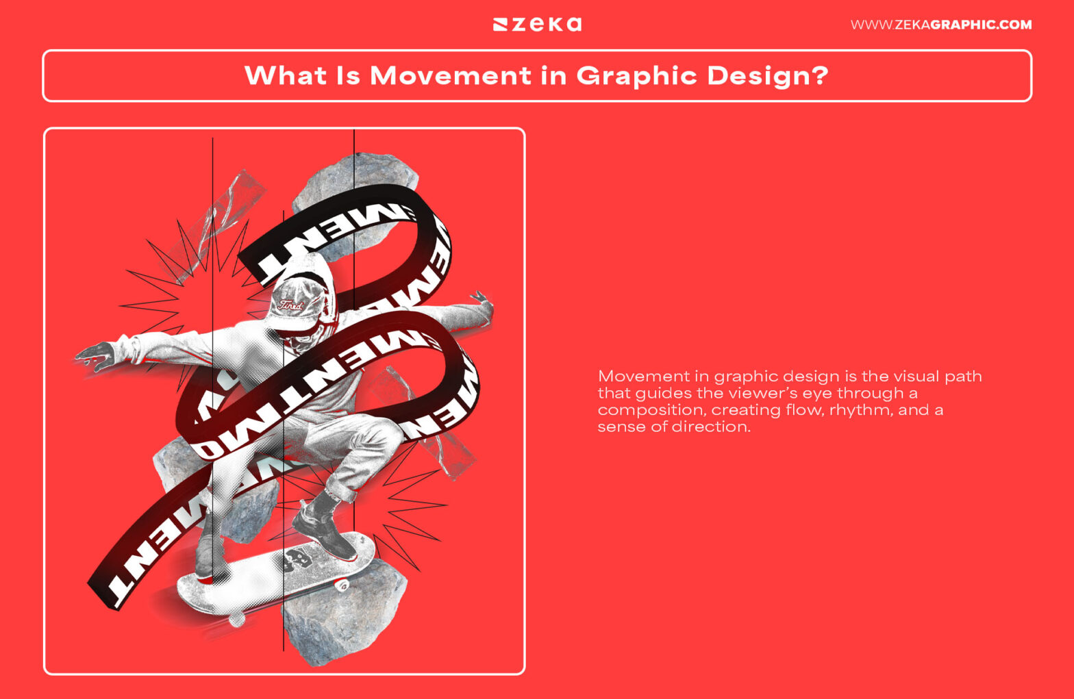 Understanding Movement in Graphic Design - Zeka Design