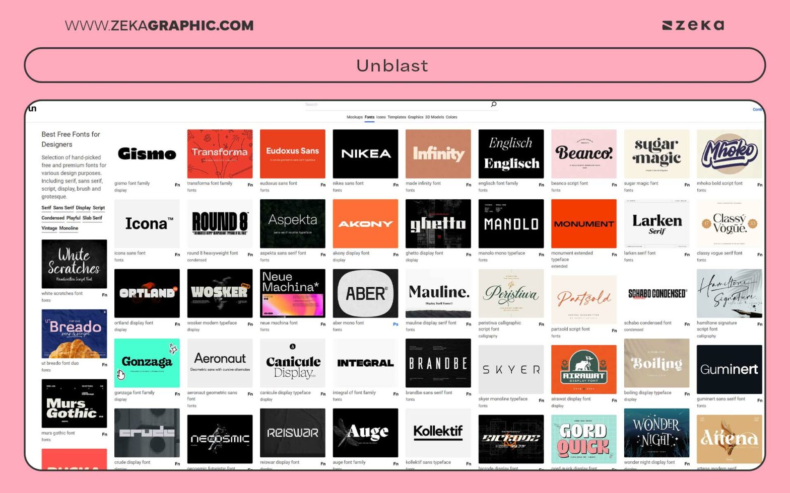 +11 Best Websites for Fonts (Free & Paid Picks for Designers) - Zeka Design