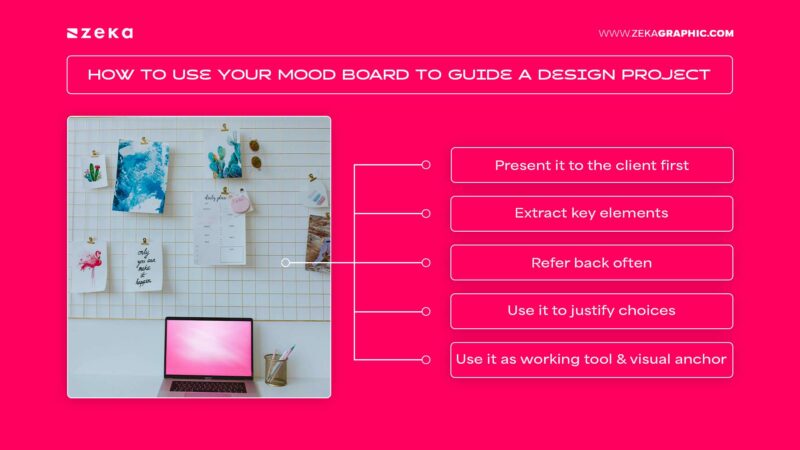 How to Make a Mood Board for Graphic Design (Step-by-Step) - Zeka Design