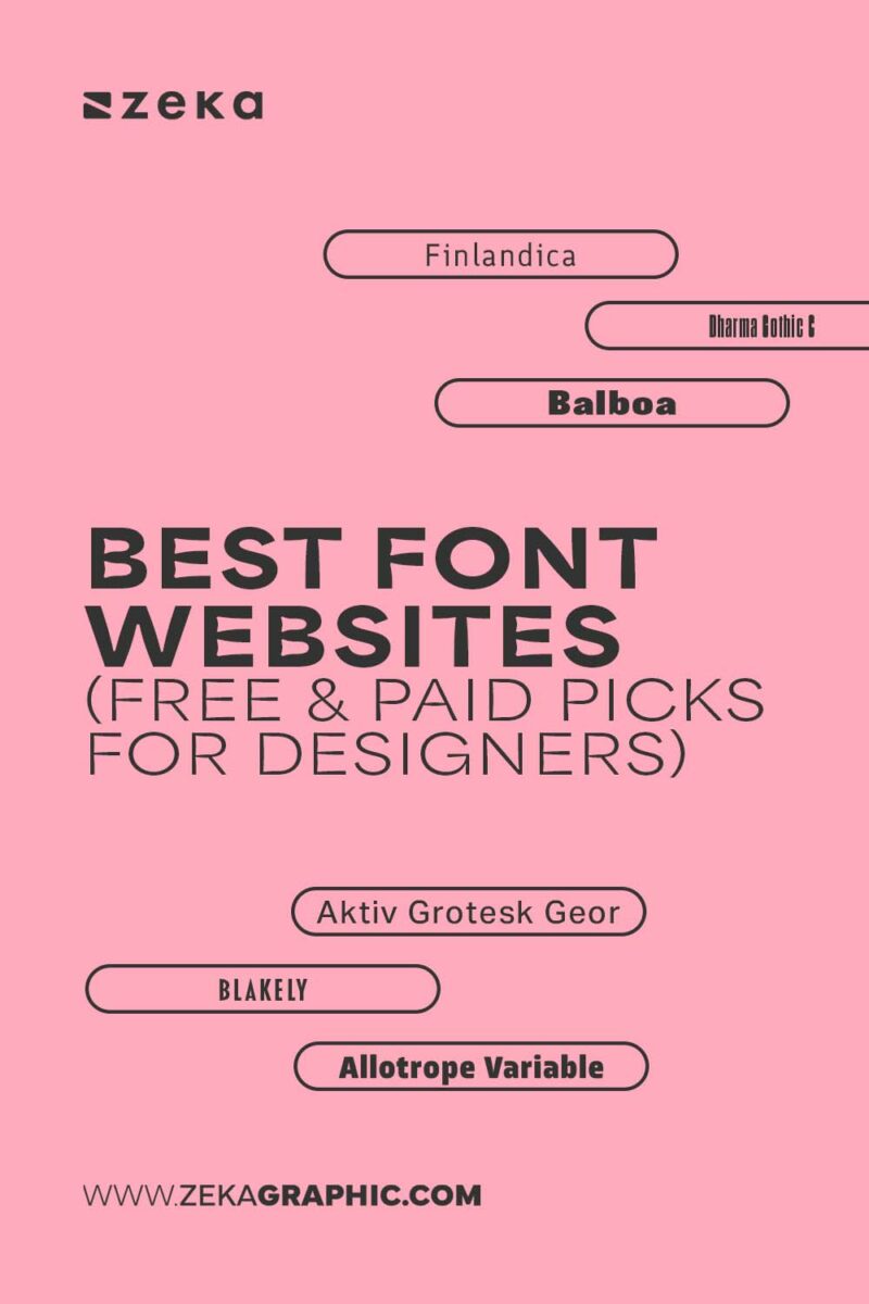 +11 Best Websites for Fonts (Free & Paid Picks for Designers) - Zeka Design