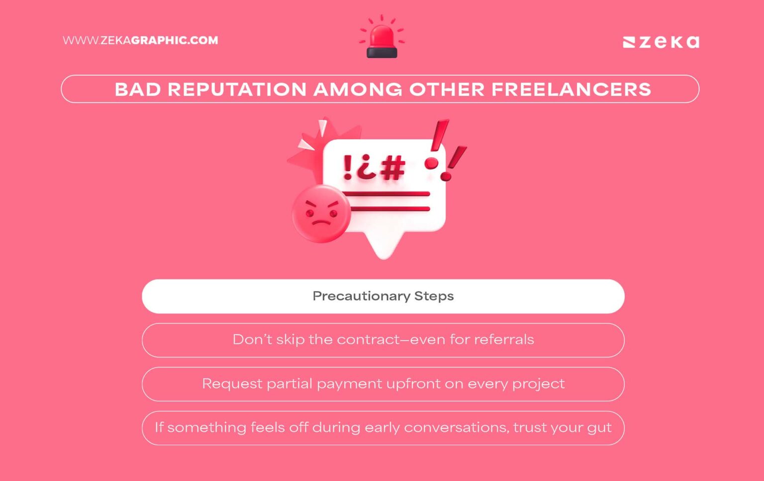 10 Client Red Flags Every Freelance Designer Should Know - Zeka Design