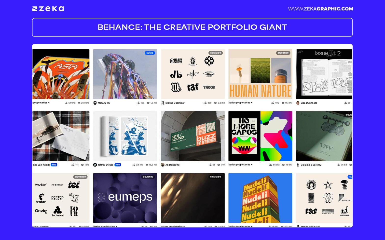 10 Best Platforms for Sharing Your Graphic Design Work - Zeka Design