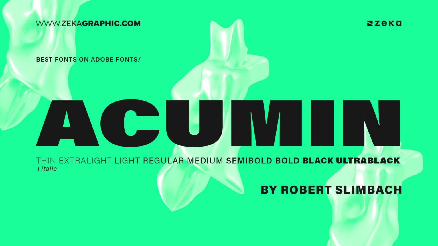 22 Best Fonts on Adobe Fonts for Graphic Design - Zeka Design