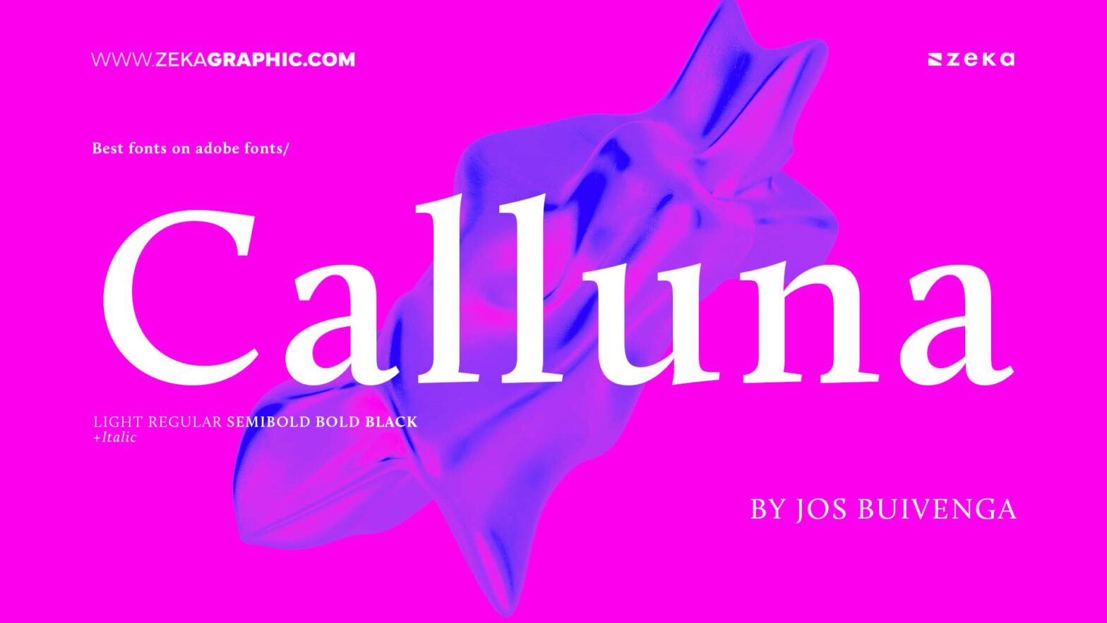 22 Best Fonts on Adobe Fonts for Graphic Design - Zeka Design