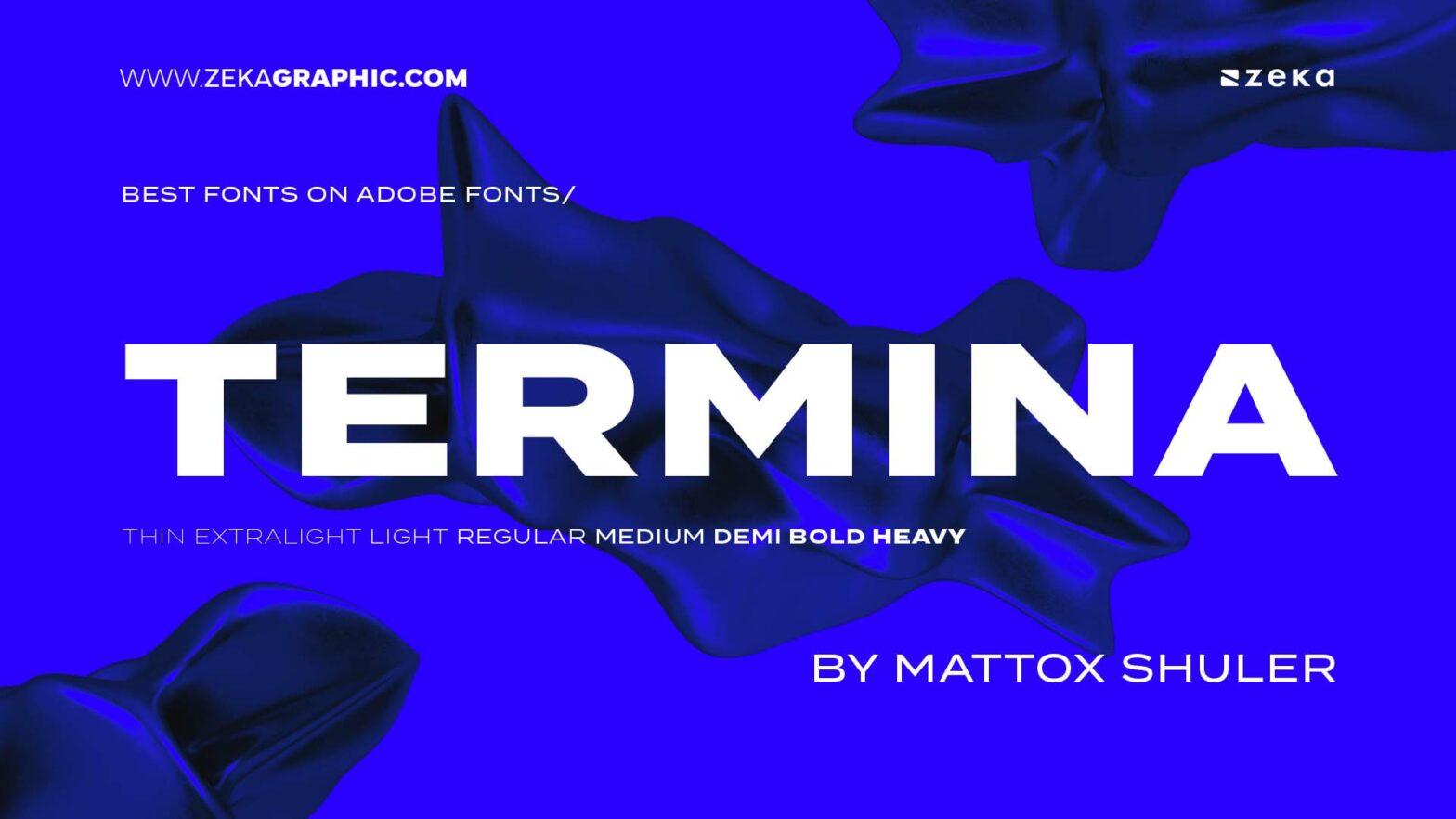 22 Best Fonts on Adobe Fonts for Graphic Design - Zeka Design