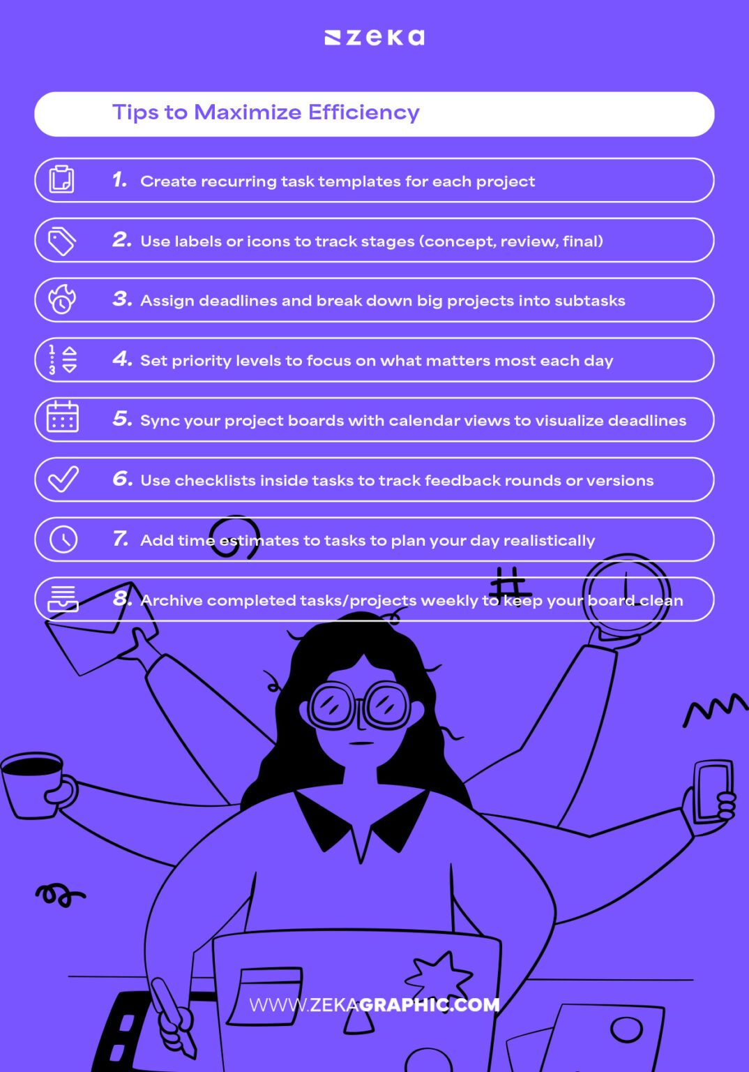 How to Stay Organized as a Graphic Designer: Master Your Workflow ...