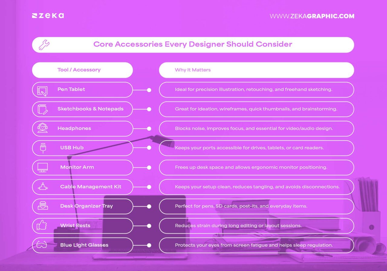 How to Organize Your Graphic Design Workspace: Tools, Setup & Workflow ...