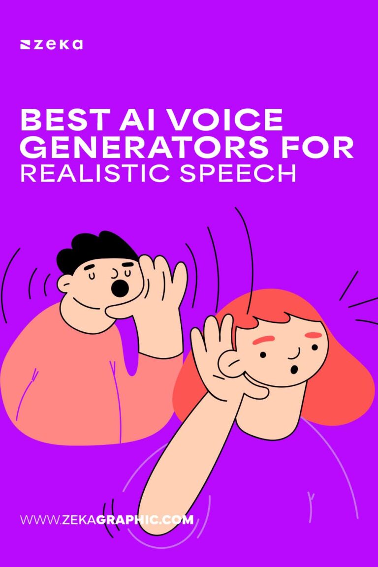 Best AI Voice Generators for Realistic Speech - Zeka Design