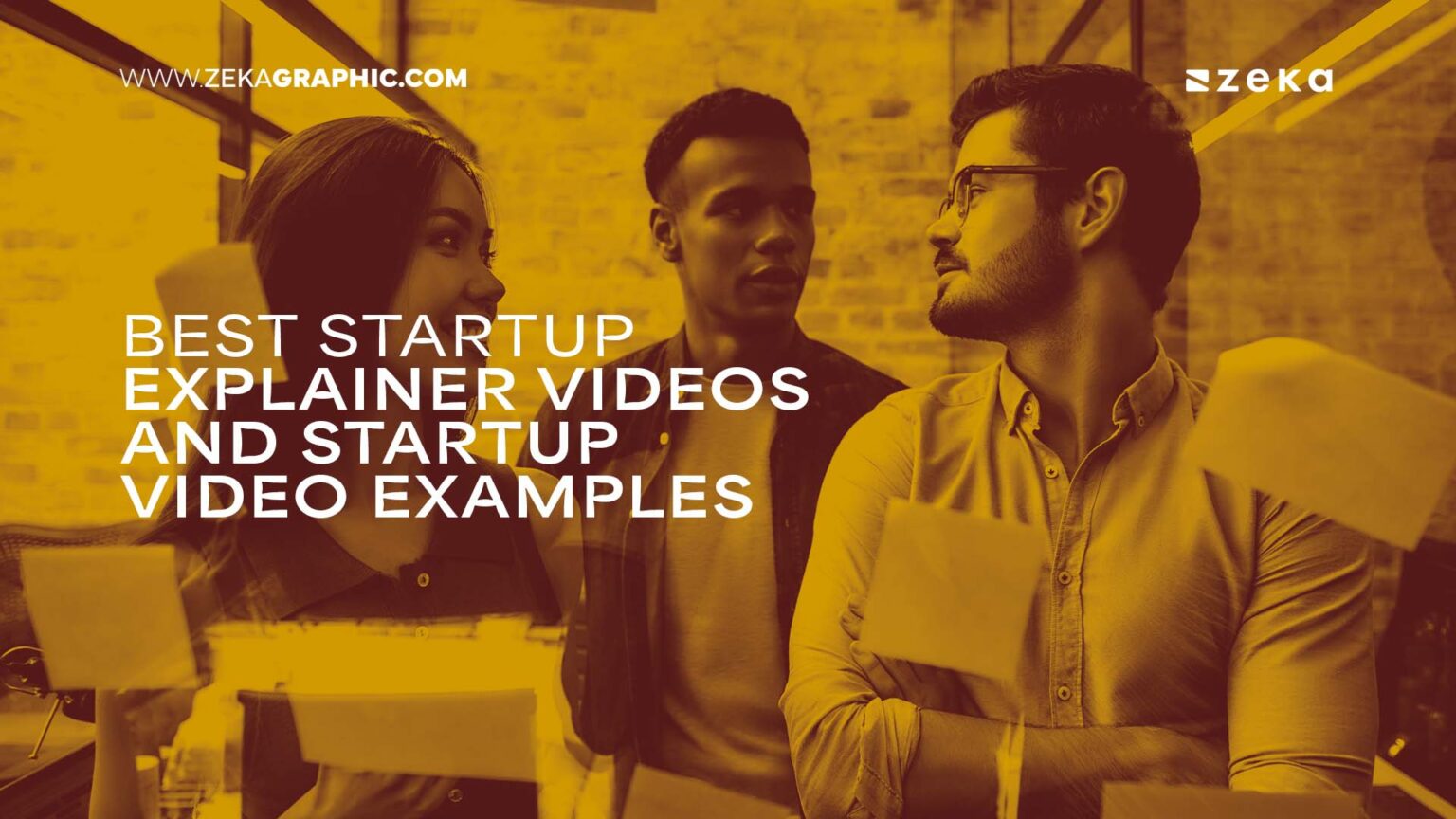 Best Startup Explainer Videos and Startup Video Examples - Zeka Design