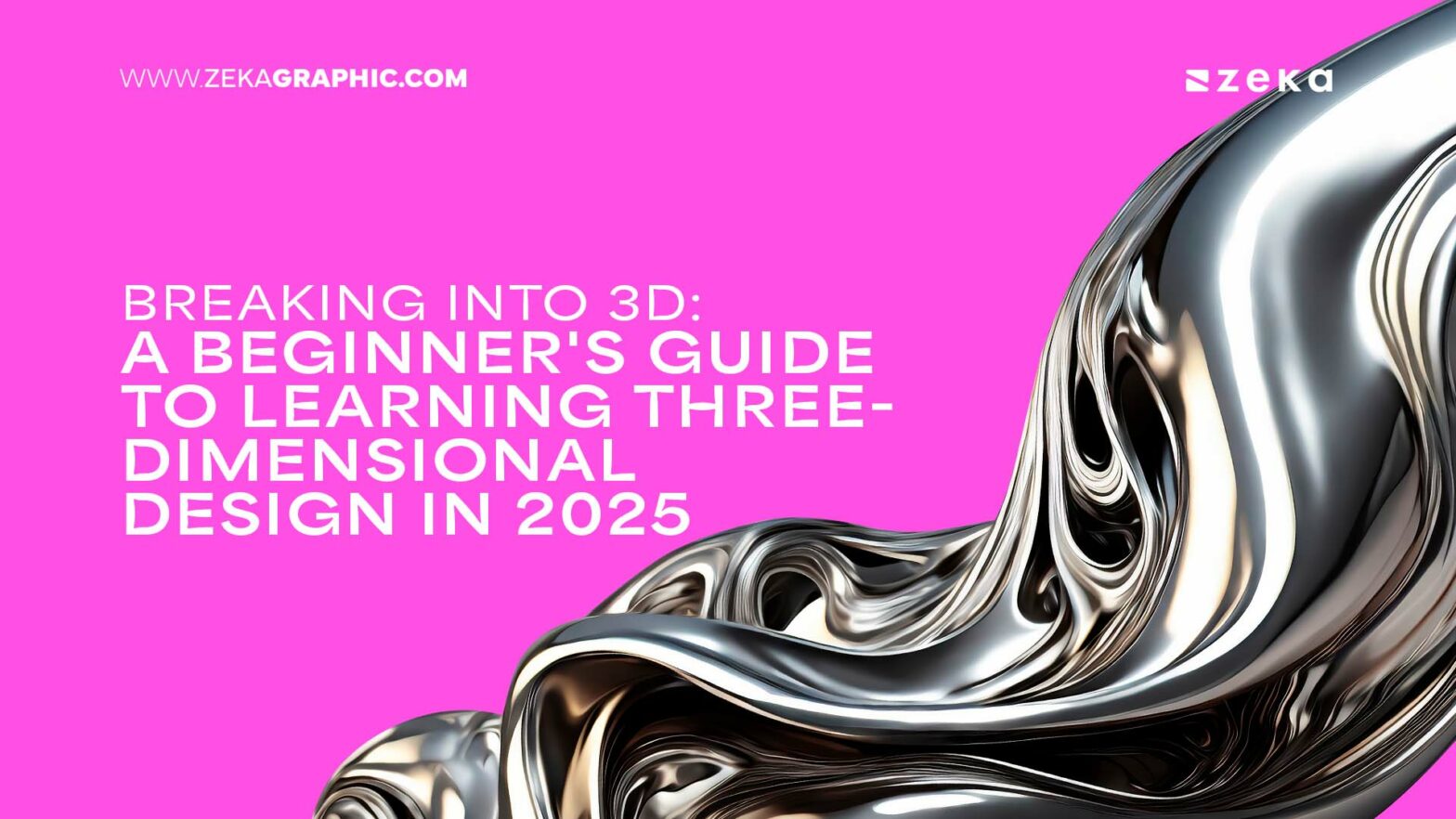 Breaking Into 3D: A Beginner's Guide to Learning Three-Dimensional ...