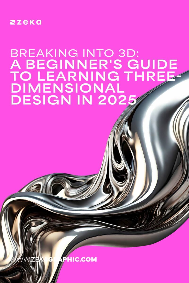 Breaking Into 3D: A Beginner's Guide to Learning Three-Dimensional ...