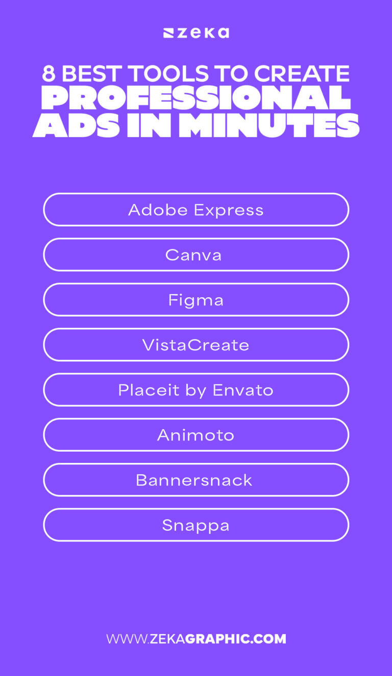 8 Best Tools to Create Professional Ads in Minutes (Free + Paid) - Zeka ...