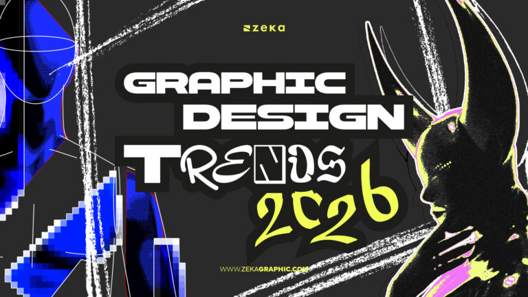 11 Graphic Design Trends 2026 - Zeka Design
