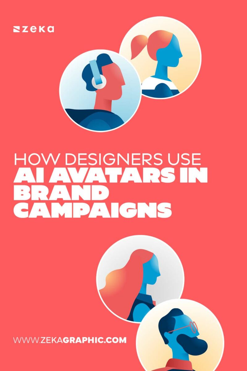 How Designers Use AI Avatars in Brand Campaigns - Zeka Design