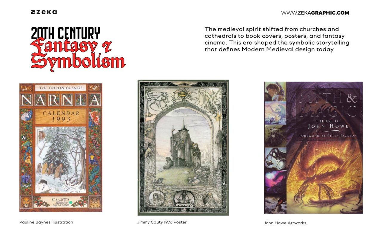 Modern Medieval Graphic Design (Blending Past and Future) - Zeka Design