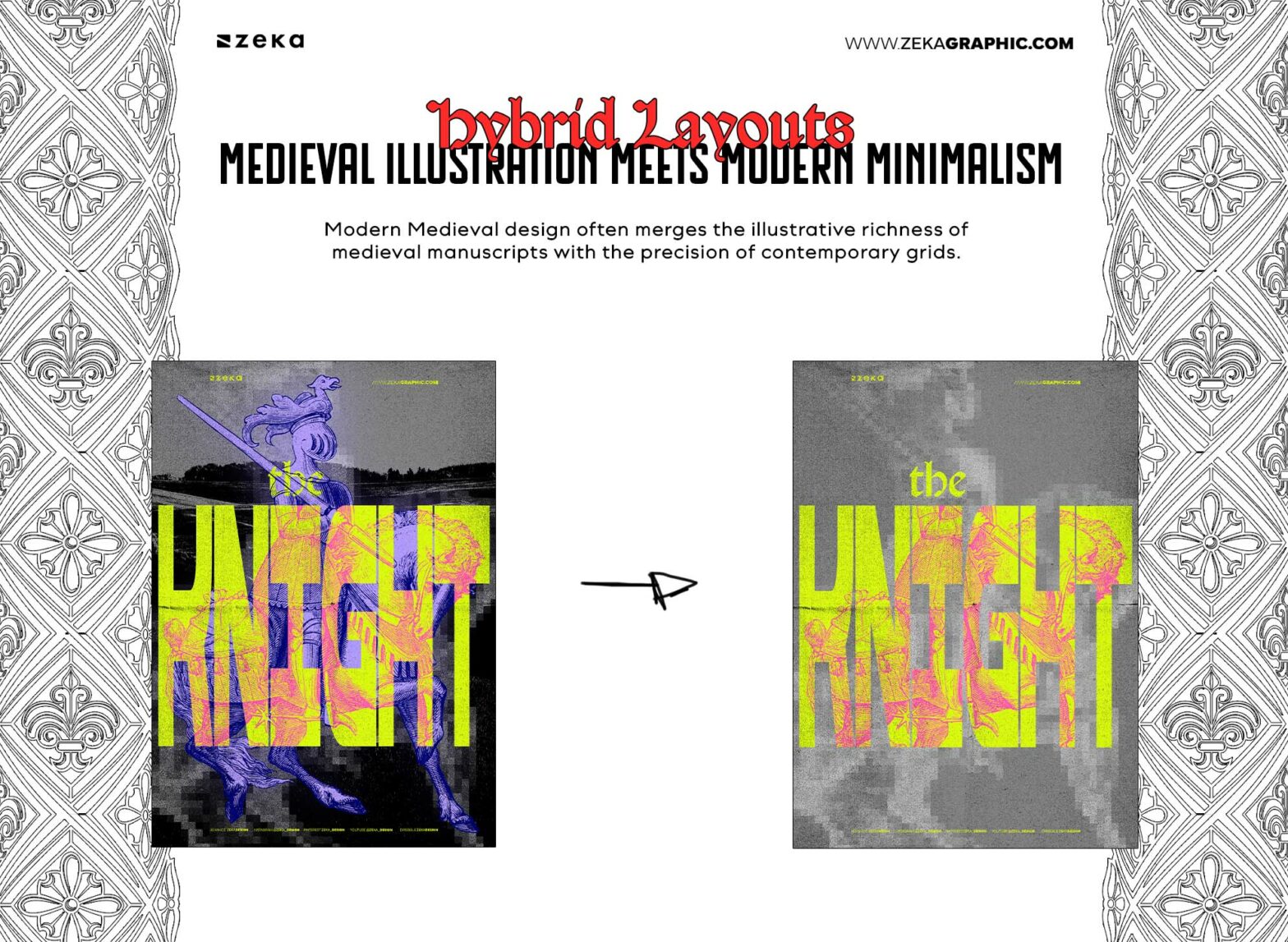 Modern Medieval Graphic Design (Blending Past and Future) - Zeka Design