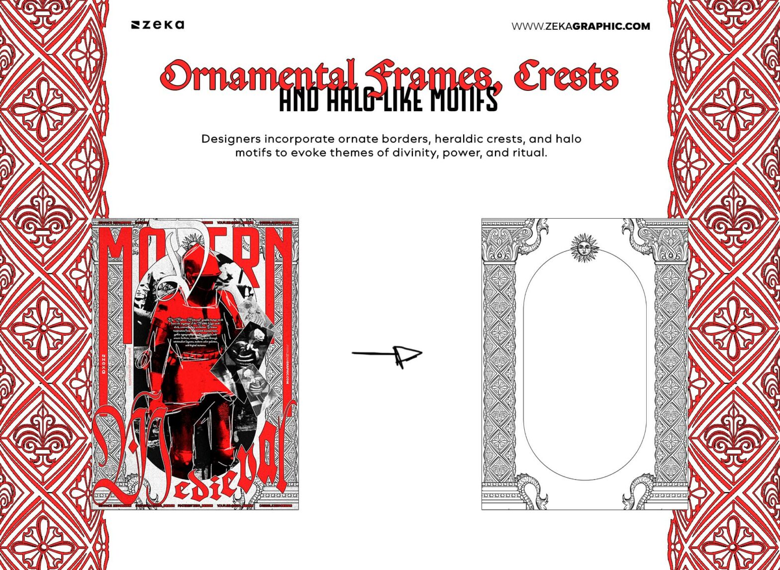 Modern Medieval Graphic Design (Blending Past and Future) - Zeka Design